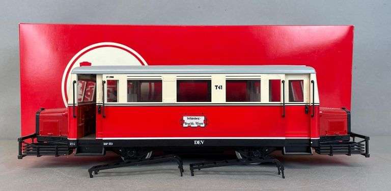 LGB No. 2066 G Scale Diesel T41 Railbus - Matthew Bullock Auctioneers