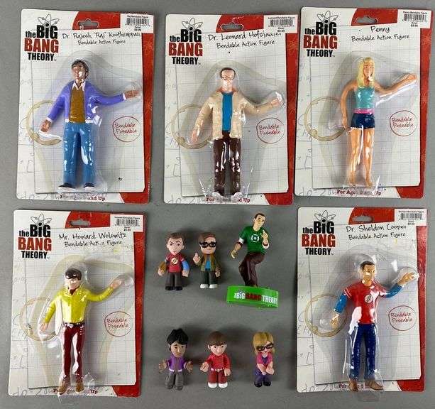 Group Of 11 Big Bang Theory Figures And More Matthew Bullock Auctioneers