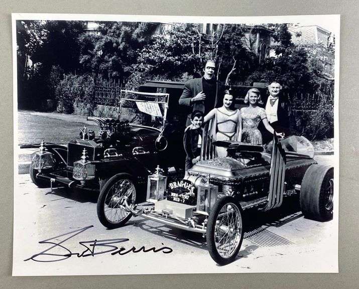The Munsters George Barris The Dragula Signed Photograph - Matthew ...