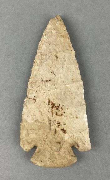Native American Arrowhead Artifact - Matthew Bullock Auctioneers