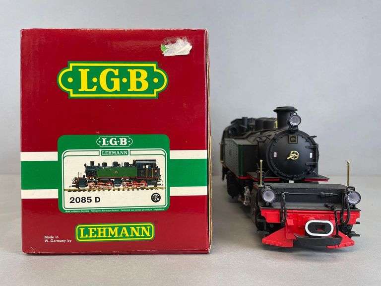 LGB No. 2085D G Scale Mallet Steam Locomotive - Matthew Bullock Auctioneers