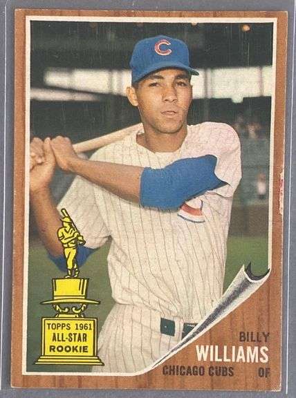 1962 Topps Billy Williams #288 - Matthew Bullock Auctioneers