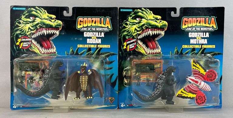 Group of 2 Trendmasters Godzilla King of the Monsters Collectible ...
