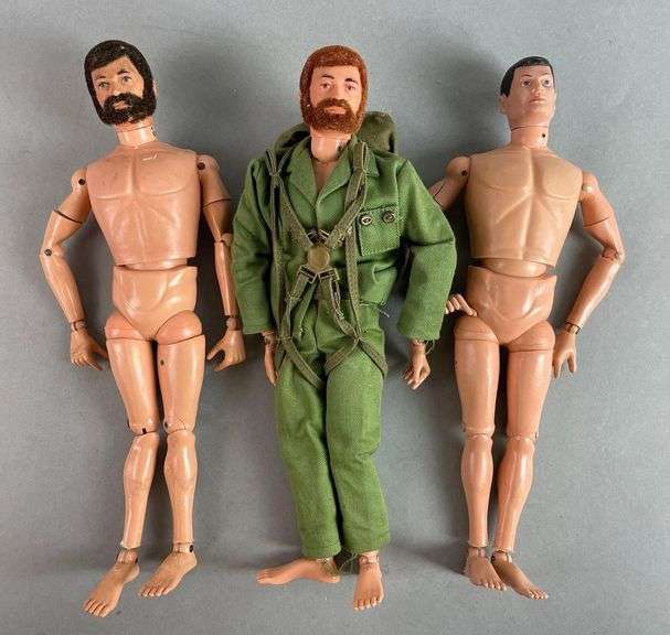 Group of 3 1964 Hasbro GI Joe 12 Inch Action Figures - Matthew Bullock ...