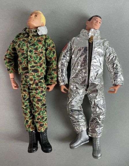Group of 2 1964 GI Joe 12 Inch Action Figures - Matthew Bullock Auctioneers