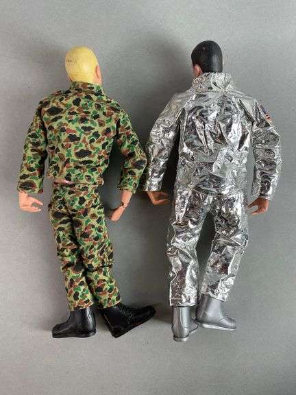 Group of 2 1964 GI Joe 12 Inch Action Figures - Matthew Bullock Auctioneers