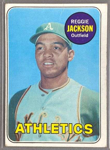 1969 Topps Reggie Jackson #260 Rookie - Matthew Bullock Auctioneers