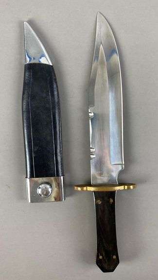 Patrick Liberty or Death Bowie Knife with Leather Sheath - Matthew ...