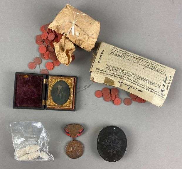 Group of WW2 Opa Red Point Ration Tokens and More - Matthew Bullock ...