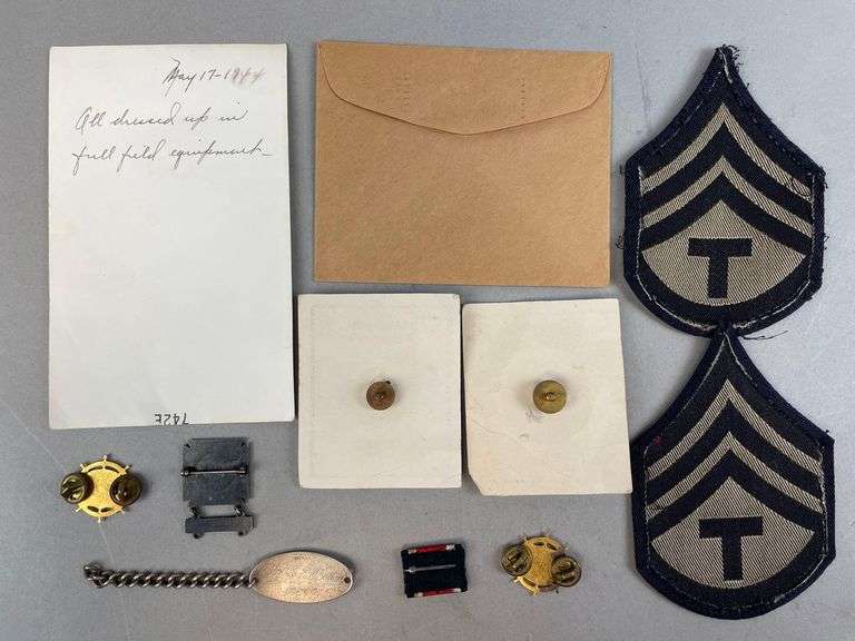 Group of 11 WW2 Assorted GI Items - Matthew Bullock Auctioneers