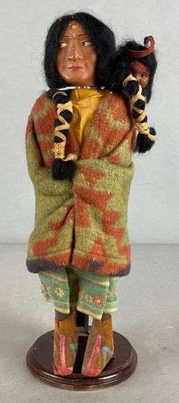 Skookum Indian Native American Doll - Matthew Bullock Auctioneers