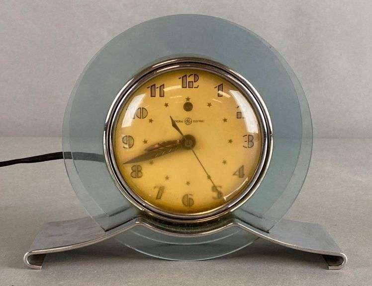General Electric Art Deco Rapture Electric Clock - Matthew Bullock ...