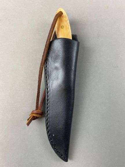 Kelgin Orvis Fixed Blade Skinner Knife with Sheath - Matthew Bullock ...