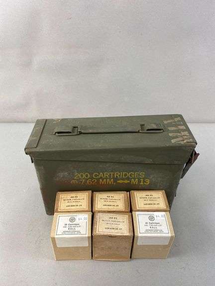 120 Rounds of 7.62mm X 51 DM 41 Ammunition in Ammo Box - Matthew ...