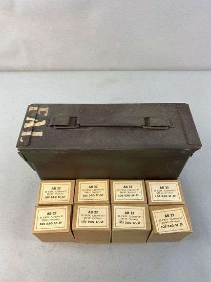160 Rounds of 7.62mm X 51 DM41 Ammunition in Ammo Box - Matthew Bullock ...