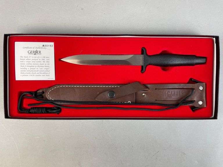 Limited Edition Gerber Mark II Survival Knife with Sheath - Matthew ...