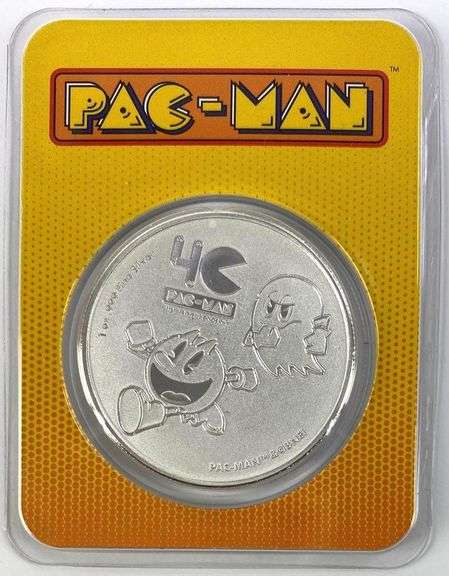 2020 $2 Pac Man 40th Anniversary 1oz. .999 Fine Silver - Matthew ...