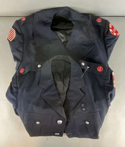 Group of 2 Chicago Fire Department Overcoat and Dress Jacket - Matthew ...