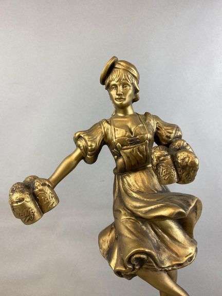 Blatz Beer Valerie Advertising Back Bar Statue - Matthew Bullock ...