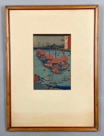 Kitagawa Utamaro Beauty Shape Woodblock Print - Matthew Bullock Auctioneers