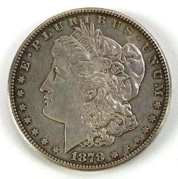 1878 S Morgan Silver Dollar - Matthew Bullock Auctioneers