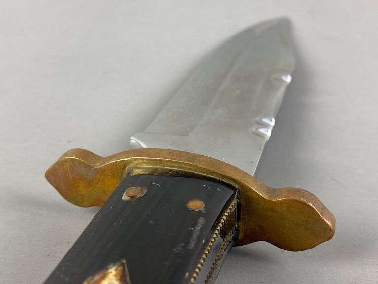 Patrick Liberty or Death Bowie Knife with Leather Sheath - Matthew ...