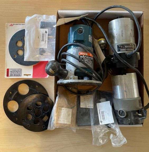 Group of 3 Routers and Accessories - Matthew Bullock Auctioneers