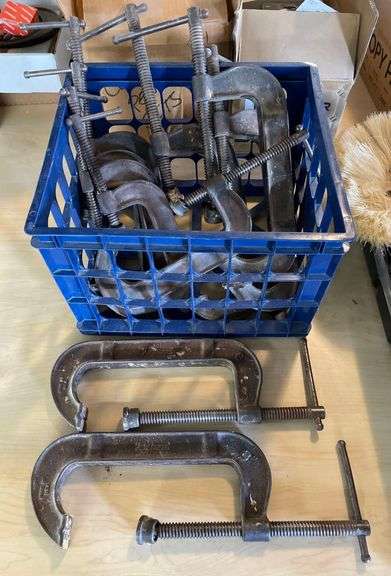 Group of 10 Jorgensen C Clamps - Matthew Bullock Auctioneers