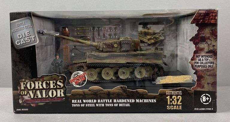 Unimax Forces of Valor German Military Tiger 1 Tank - Matthew Bullock ...