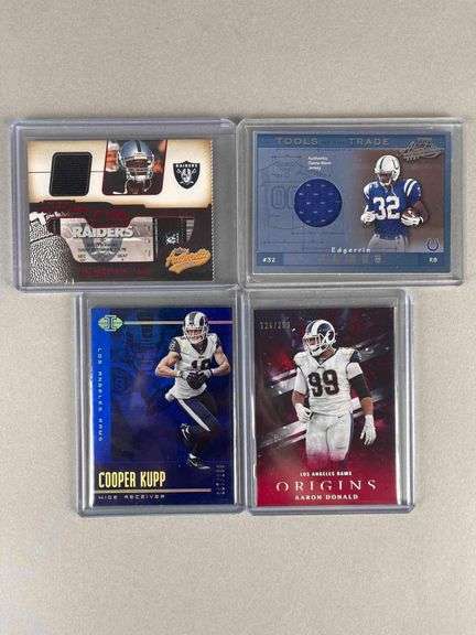 40 - Jersey and Numbered Football Cards - Matthew Bullock Auctioneers