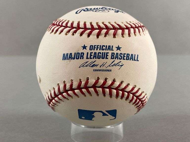 J. R. Richard Signed Baseball - Matthew Bullock Auctioneers