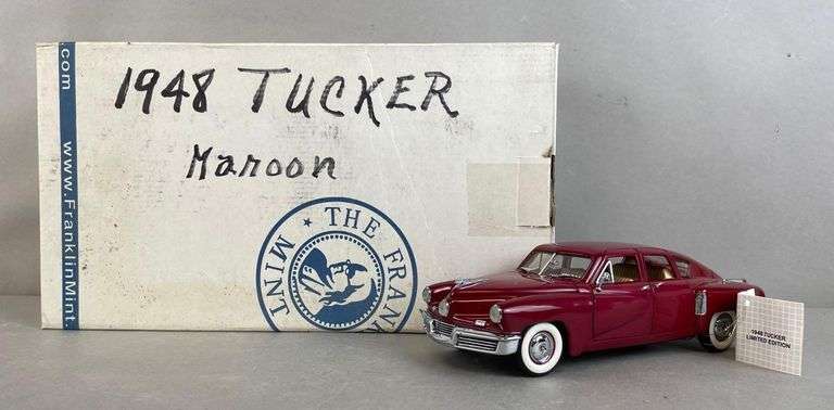 Franklin Mint Limited Edition 1948 Tucker - Matthew Bullock Auctioneers Franklin Mint Limited Edition 1948 Tucker - Matthew Bullock Auctioneers