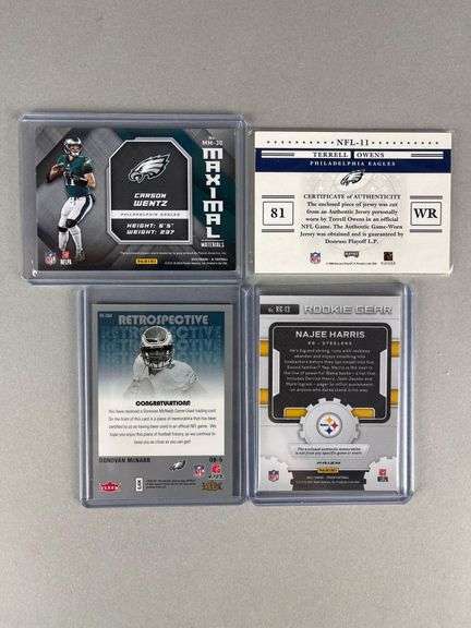 40 - Jersey and Numbered Football Cards - Matthew Bullock Auctioneers