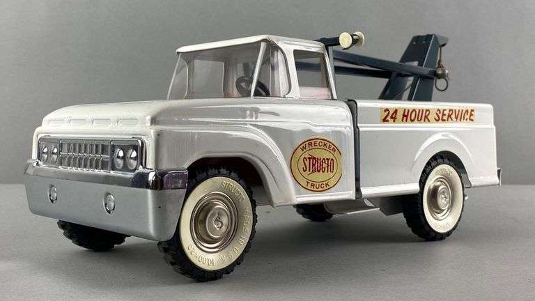 Structo 24 Hour Service Pressed Steel Wrecker Truck - Matthew Bullock ...