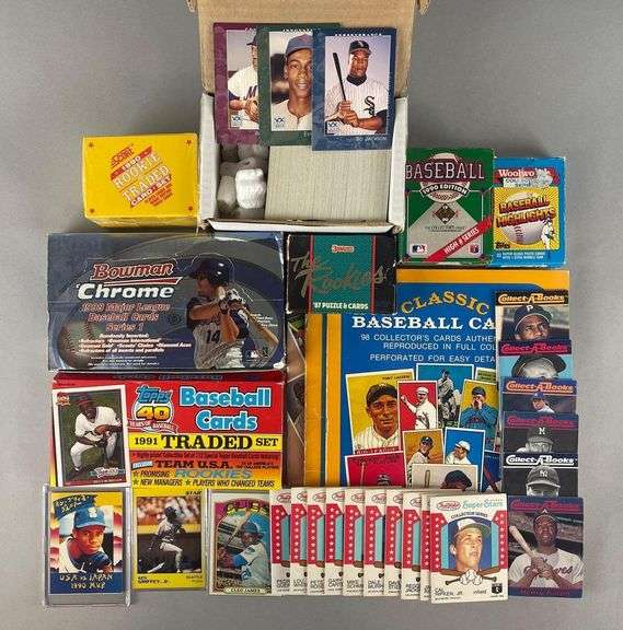 Assorted Collection of Baseball Cards, Sets and Collectibles - Matthew ...