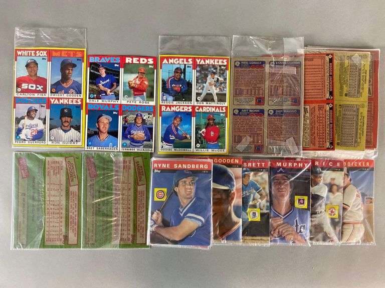 Assorted Baseball Cards, Wrappers, Sets, Packs, and Rub Downs - Matthew ...