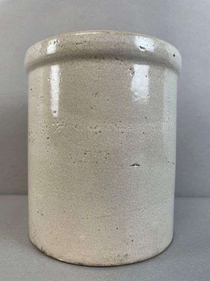 White Hall Illinois S.P. and S. Co. Stoneware Crock - Matthew Bullock ...