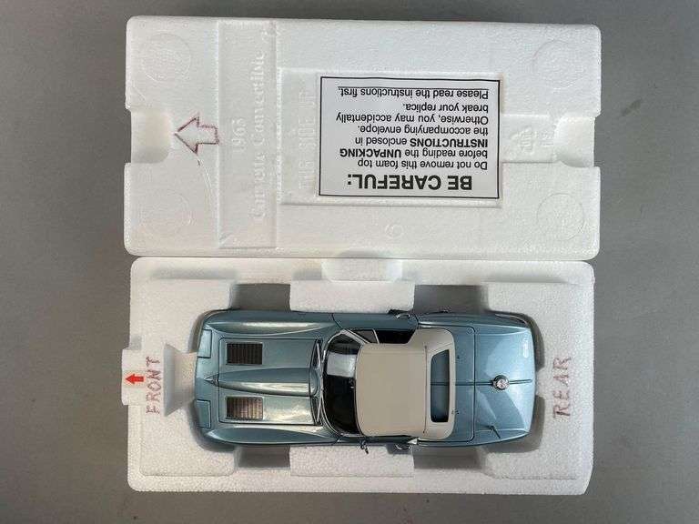 Danbury Mint Limited Edition 1963 Chevrolet Corvette Stingray ...
