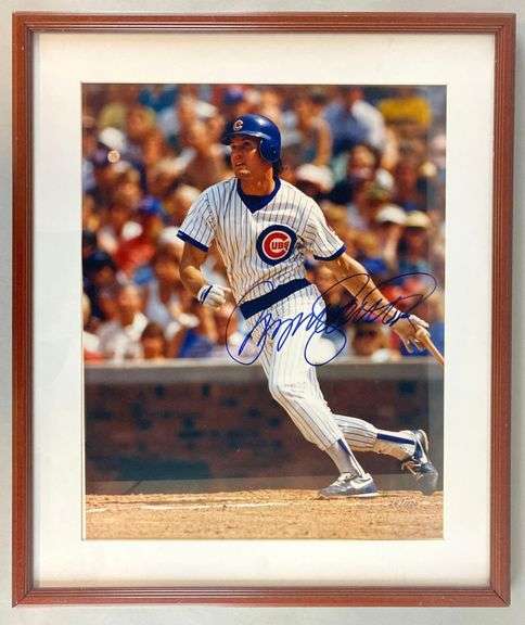 Ryan Sandberg Signed Photo 24 / 1000 with COA - Matthew Bullock Auctioneers