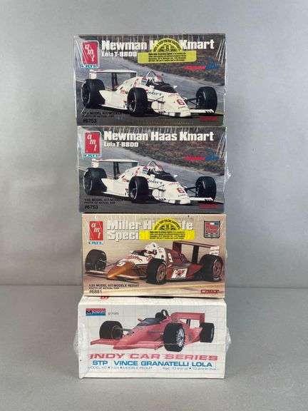 Group of 4 Indy Car Model Kits - Matthew Bullock Auctioneers