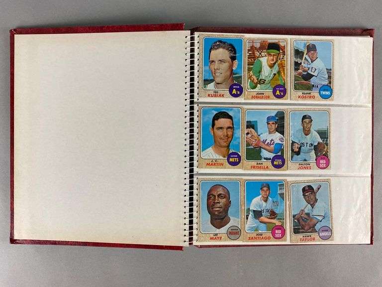 88 - 1968 Topps Baseball Cards + 1987 David Berg, Greg Maddux Rookie ...
