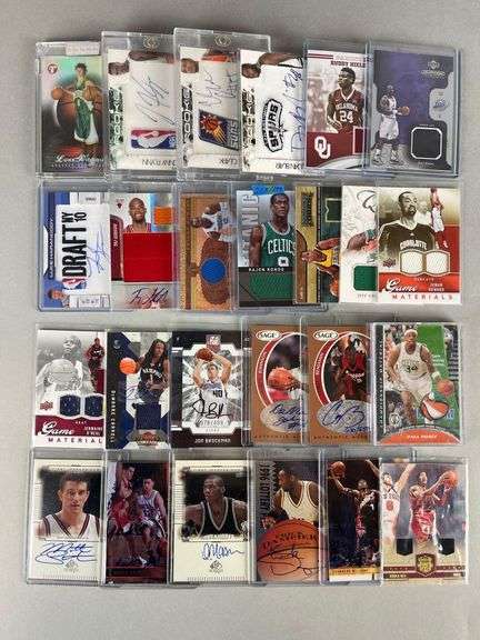25 - 1996 - 2020 Jersey and Signed Basketball Cards - Matthew Bullock ...