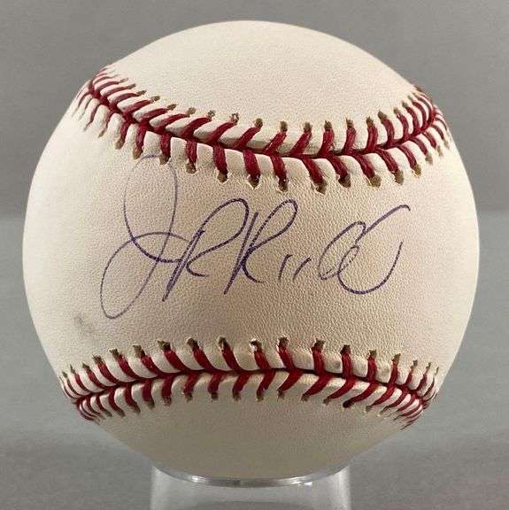 J. R. Richard Signed Baseball - Matthew Bullock Auctioneers
