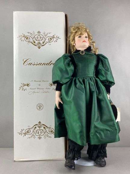 Hamilton Collection Laura Cobabe Cassandra Porcelain Doll - Matthew ...