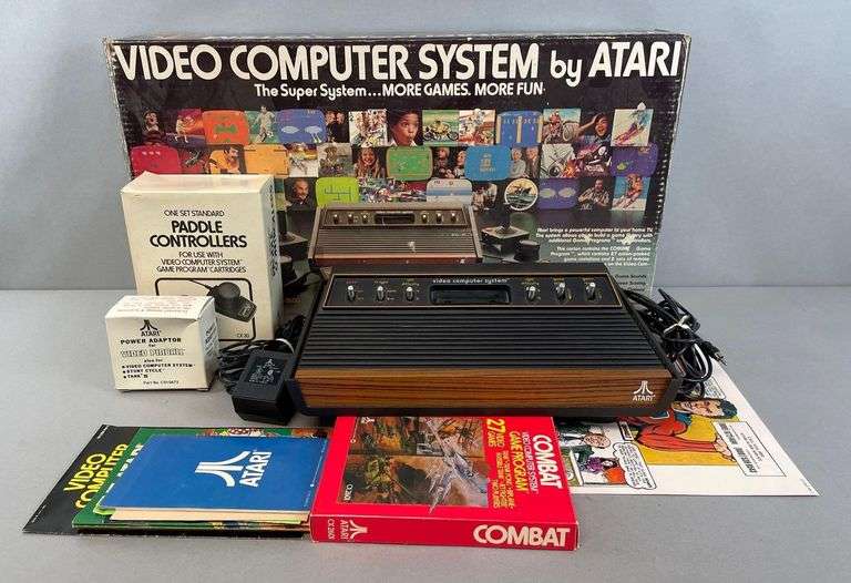 1978 Atari 2600 Video Computer System with Box - Matthew Bullock ...
