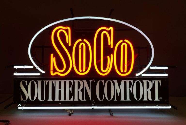 Southern Comfort Light Up Advertising Neon Sign - Matthew Bullock ...