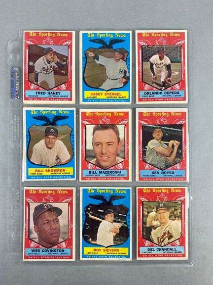 15 - 1959 Topps Baseball All-Star Card Set Break - Matthew Bullock ...