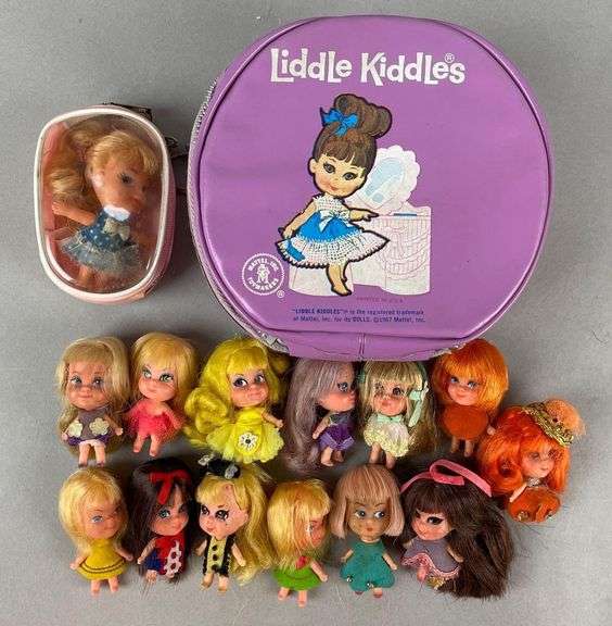 Group of 15 Vintage Mattel Liddle Kiddles Dolls - Matthew Bullock Auctioneers