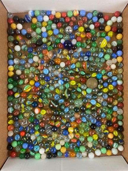 Group of 300+ Assorted Marbles - Matthew Bullock Auctioneers