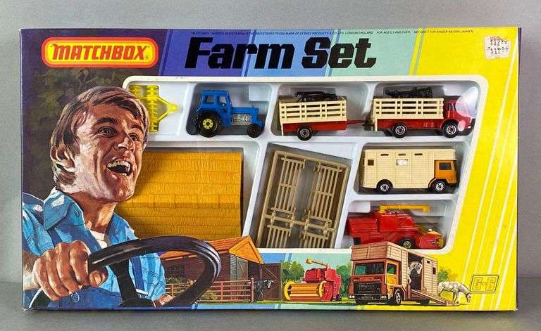 Matchbox Die-Cast G-6 Farm Set - Matthew Bullock Auctioneers